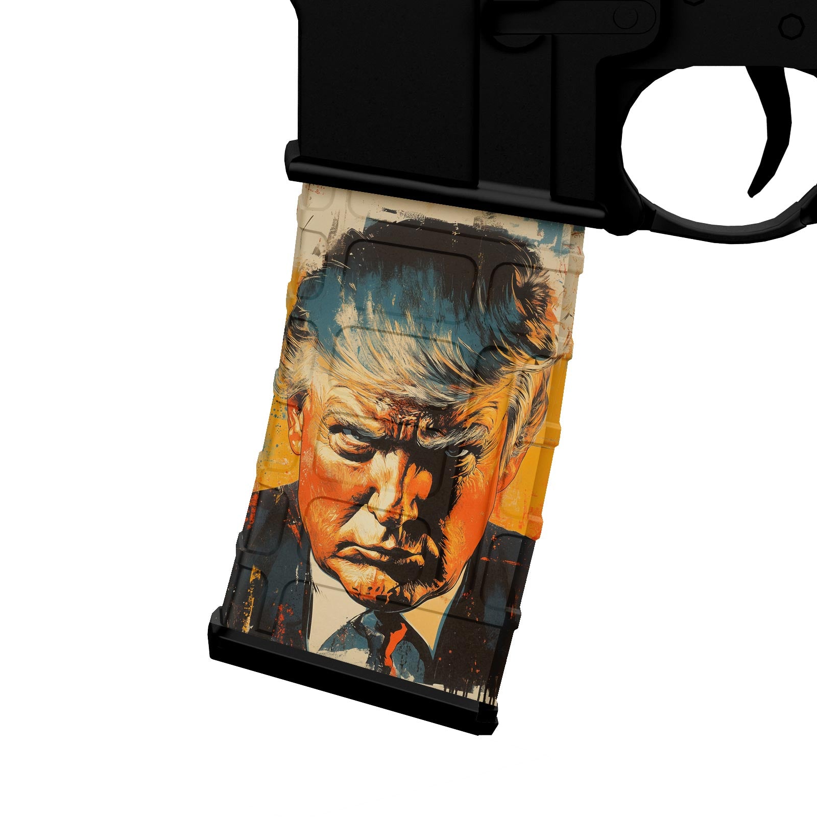 Pistol Mag Base Plates Vinyl Decals - US Flag
