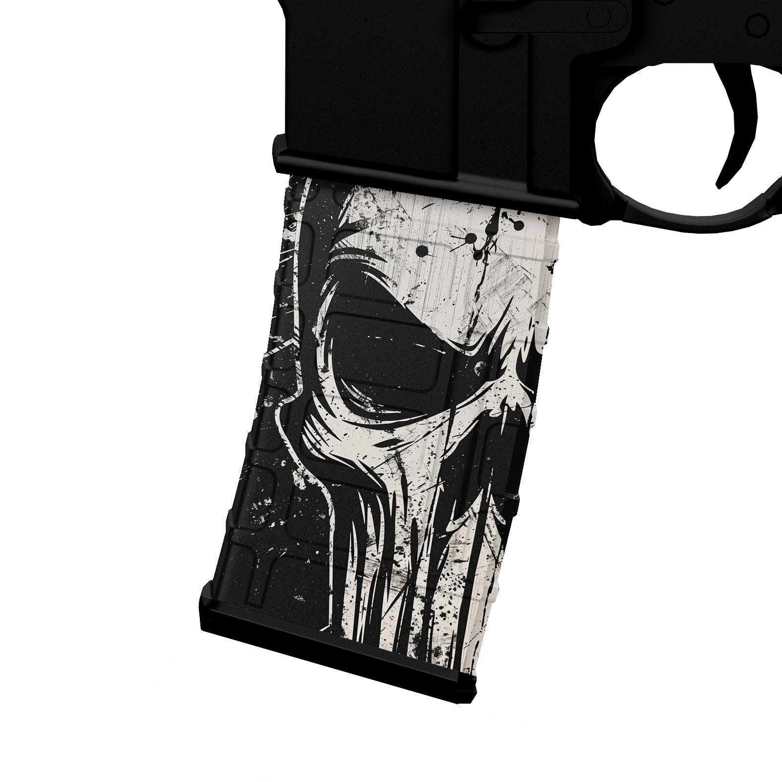 AR-15 M4 M16 Mag Skin - Skull