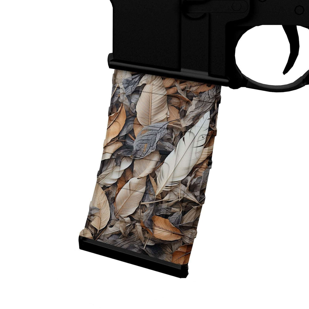 AR-15 M4 M16 Mag Skin - Feathers Camo