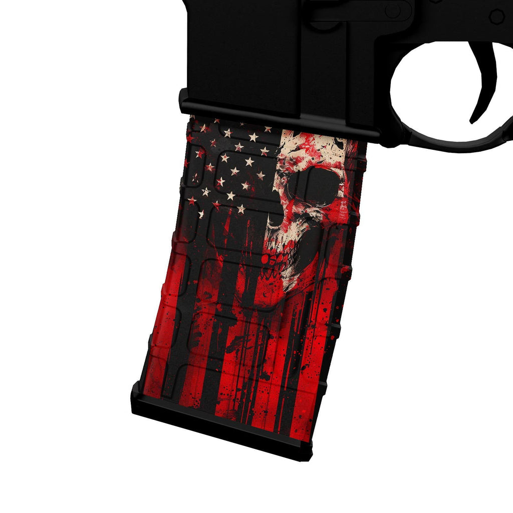 AR-15 M4 M16 Mag Skin - Skull